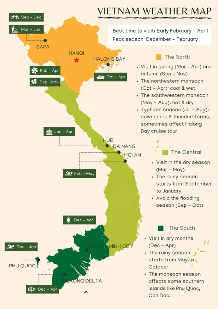 Travel Maps - Viet Dan Travel